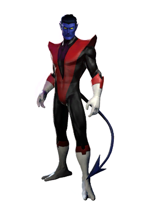 Nightcrawler Classic Costume - Costume - Marvel Heroes Omega - Item Base